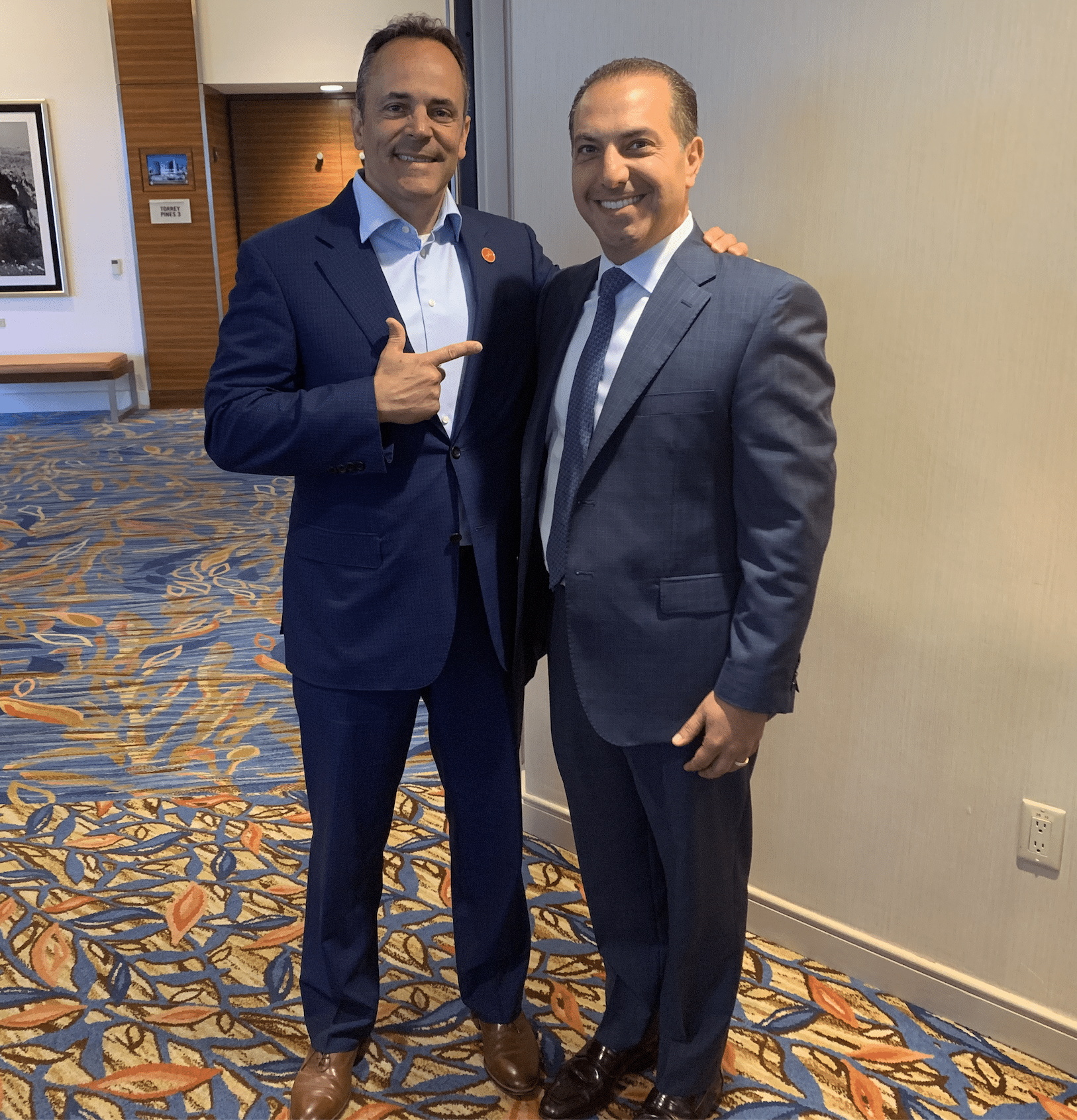 Ronson J. Shamoun with Dignitaries | RJS LAW | Tax Attorney